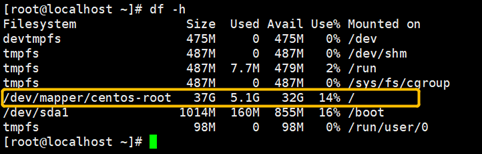 Linux根目录挂载点(/dev/mapper/centos-root)扩容_根挂载点-CSDN博客