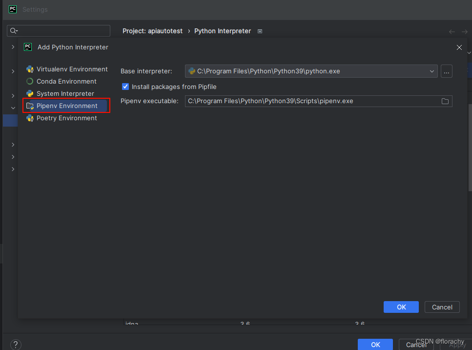 Pycharm解释器的配置： System Intgerpreter 、Pipenv Environment、Virtualenv Environment_pycharm解释器怎么配置-CSDN博客