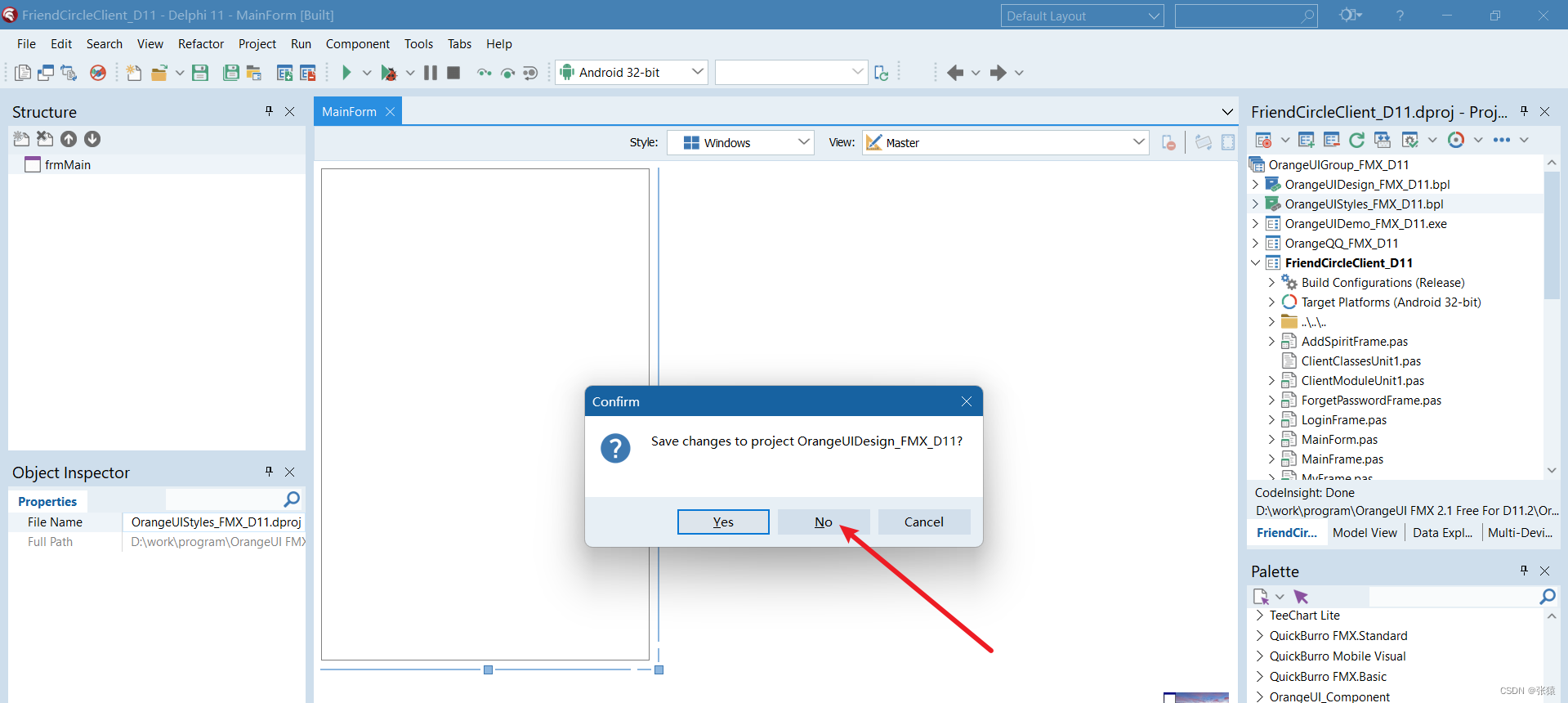 Rad Studio 11.2 安装 OrangeUI 组件教程_rad studio 安装第三方控件-CSDN博客