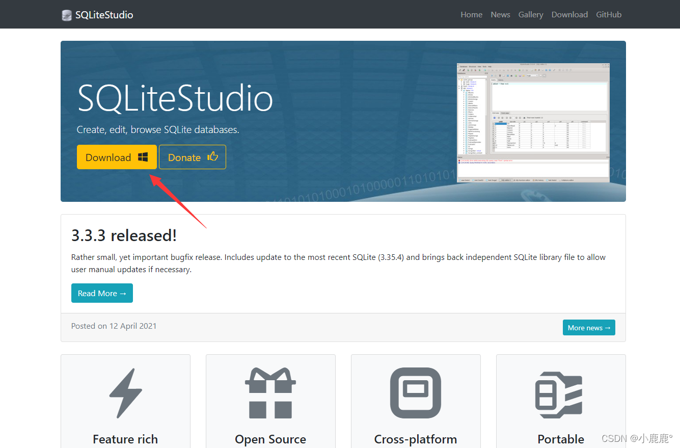 SQLite数据库可视化工具【SQLiteStudio】的下载及安装-CSDN博客