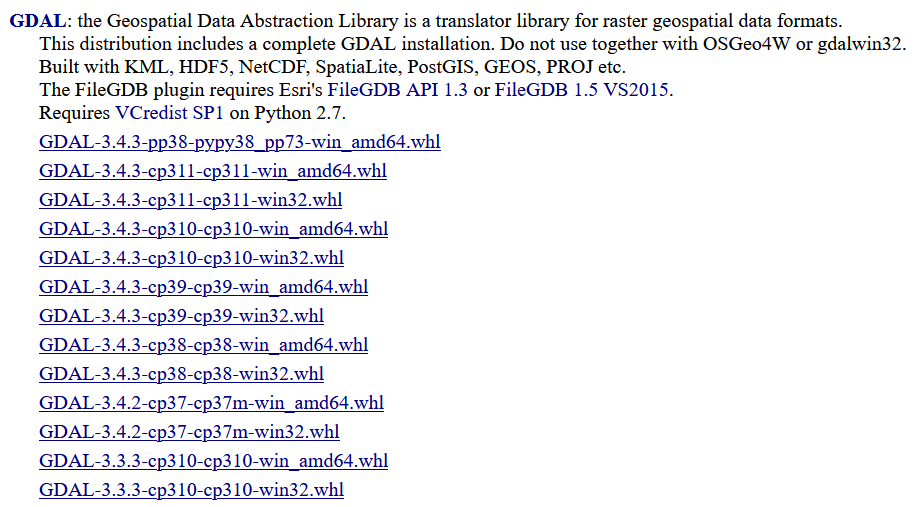 GDAL / OGR 学习手册 [01] ：Python环境配置_怎么查看安装的gdal包的位置-CSDN博客