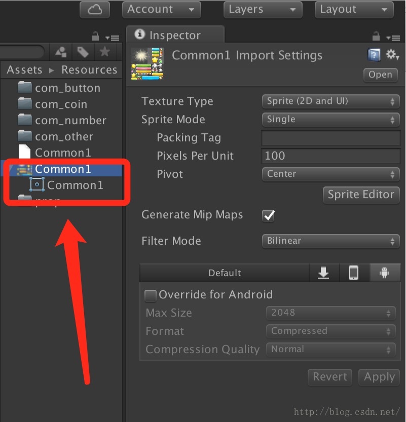 Unity3D-UGUI图集打包与动态使用(TexturePacker) 内存优化_texturepacker 内存-CSDN博客