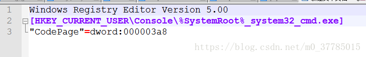 win系统中cmd命令行无法输入中文或者中文出现乱码的解决方法_chcp 936-CSDN博客