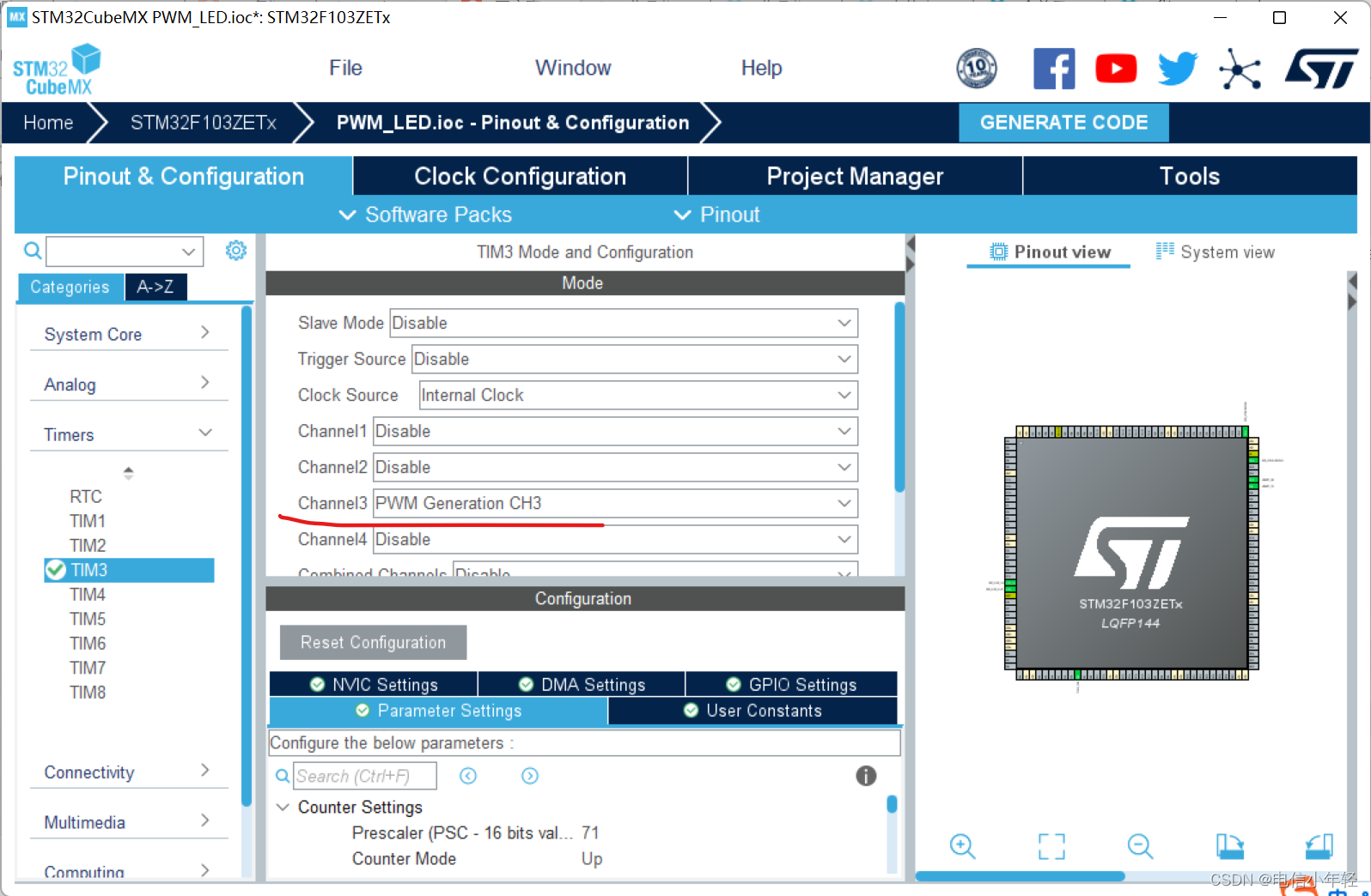 STM32 cubemx 呼吸灯_stm32cubemx led 呼吸灯-CSDN博客
