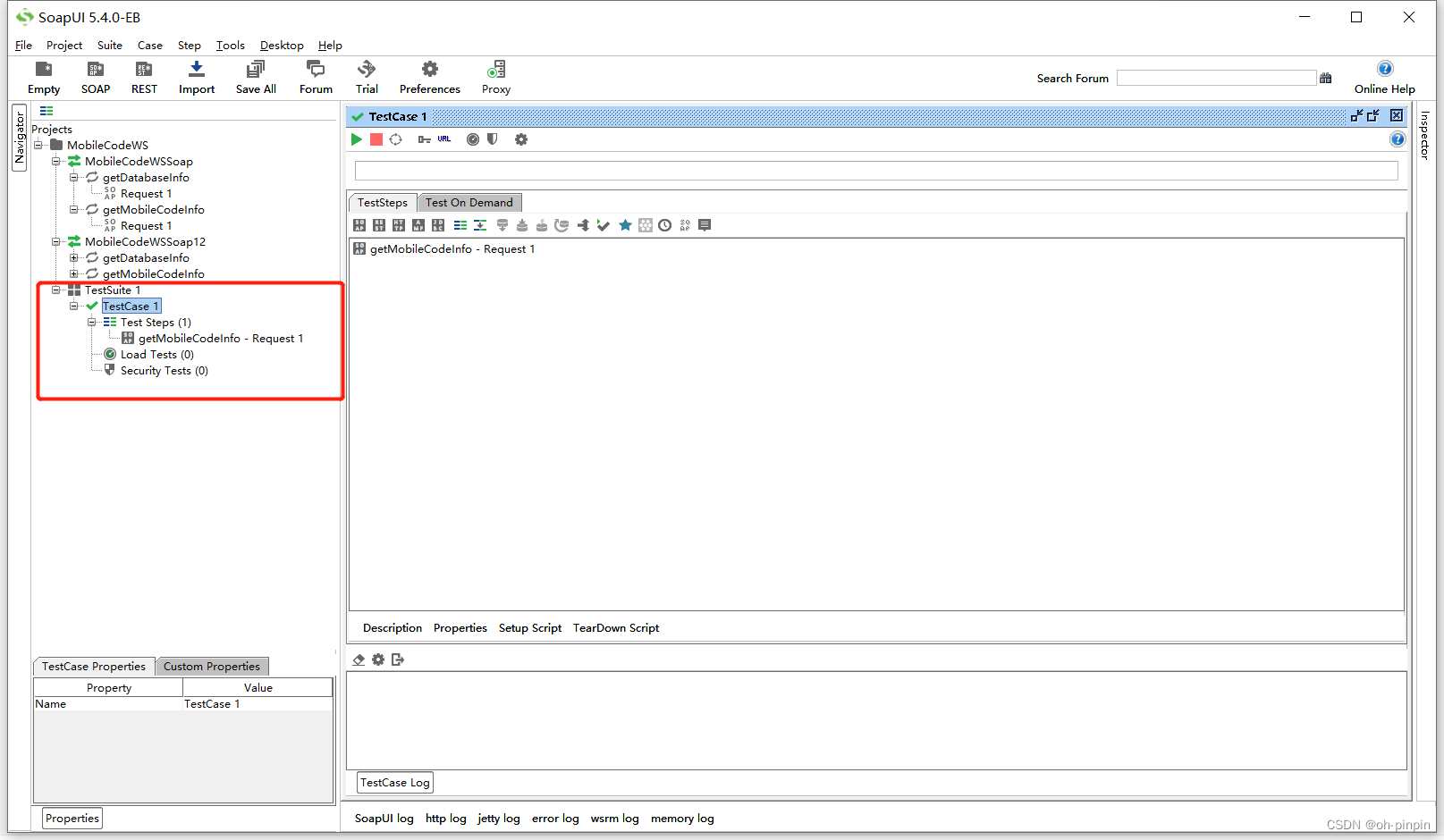 SoapUI工具---webservice接口（带图详细步骤）_soapui调用webservice接口-CSDN博客