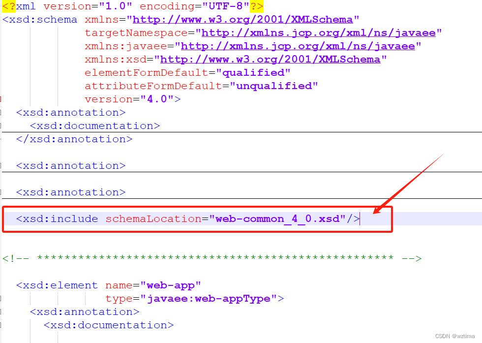 Webxml文件中的命名空间解析webxml 命名空间 Csdn博客 4168