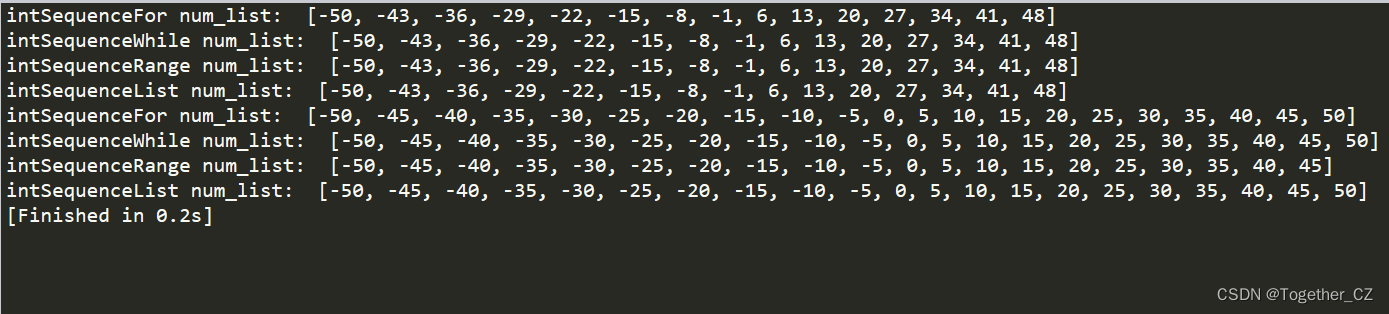 八种方法基于python生成指定区间内等间隔数字序列【包括整数序列、浮点小数序列】python为数字添加间隔 Csdn博客