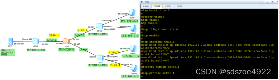 网络设备管理之交换机端口绑定技术-CSDN博客
