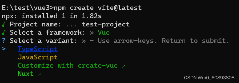 vue3-使用vite构建vue3+ts项目_vu3-vite-ts-CSDN博客