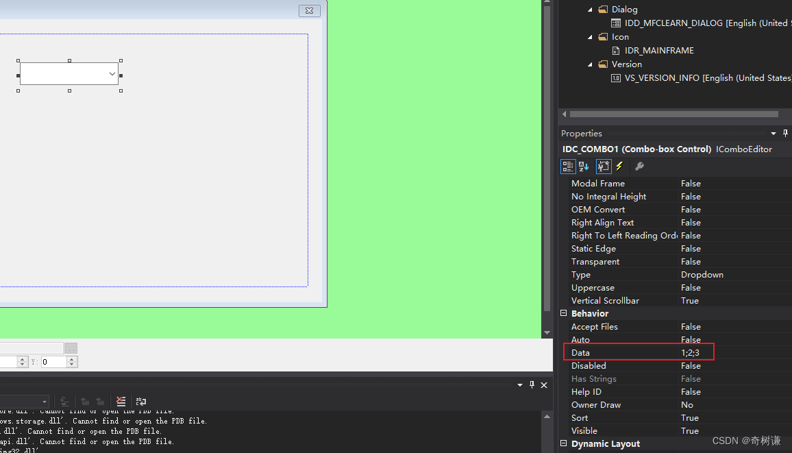 MFC控件使用教程：ComboBox与事件处理,-CSDN博客