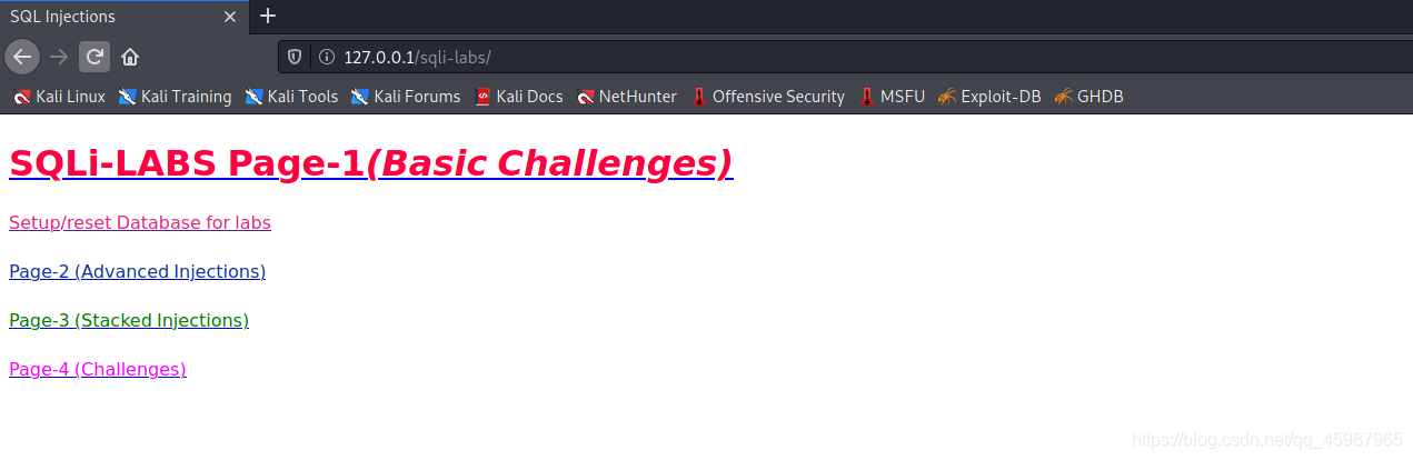 kali下配置sqli-labs环境_kali配置sqllabs-CSDN博客
