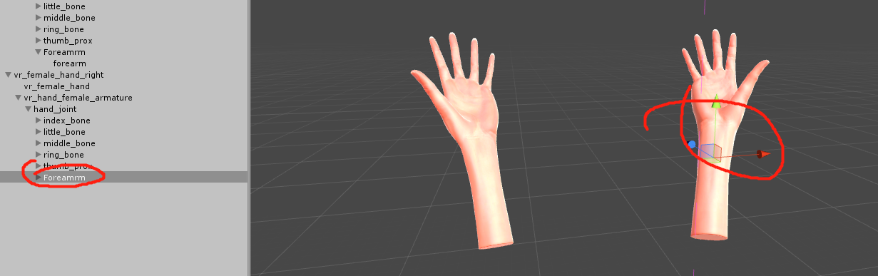Unity中用第三方手部模型替换Leapmotion手部模型教程_unity leap手模型替换-CSDN博客