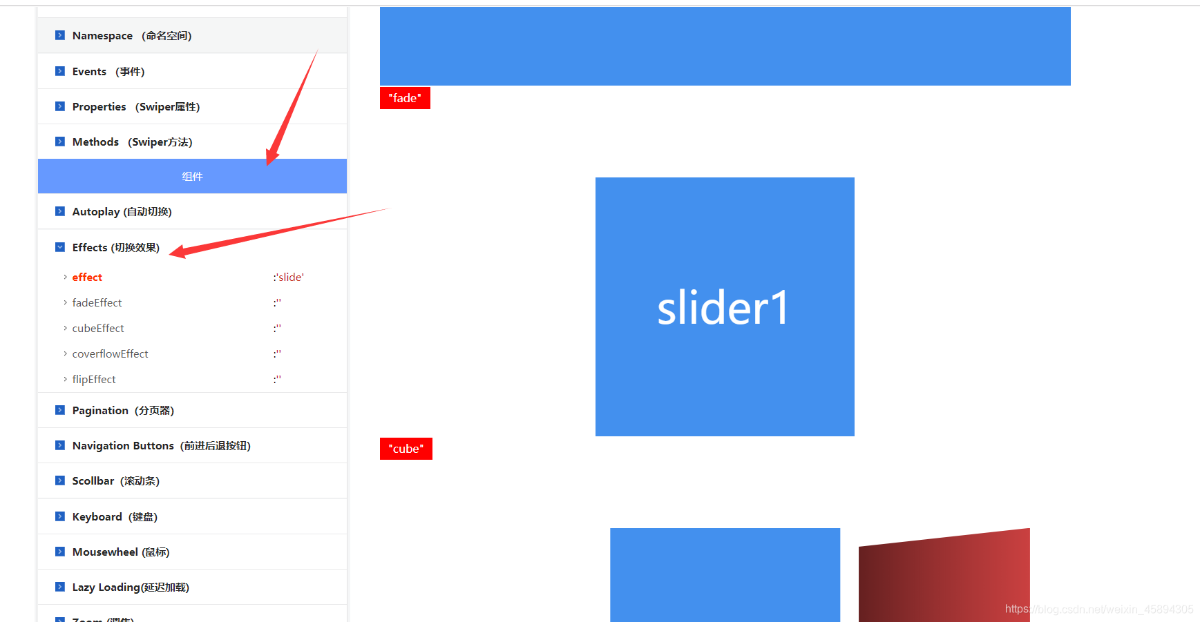 在vue中使用Swiper_vue-awesome-swiper官网-CSDN博客