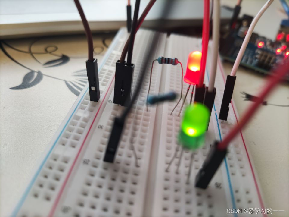 Arduino学习篇记录21——面包板点亮发光二极管面包板led灯叫什么 Csdn博客 
