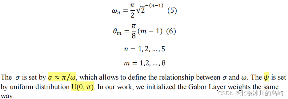 基于Gabor滤波器的卷积层设计方法(可学习参数)及其python实现_gabor卷积-CSDN博客