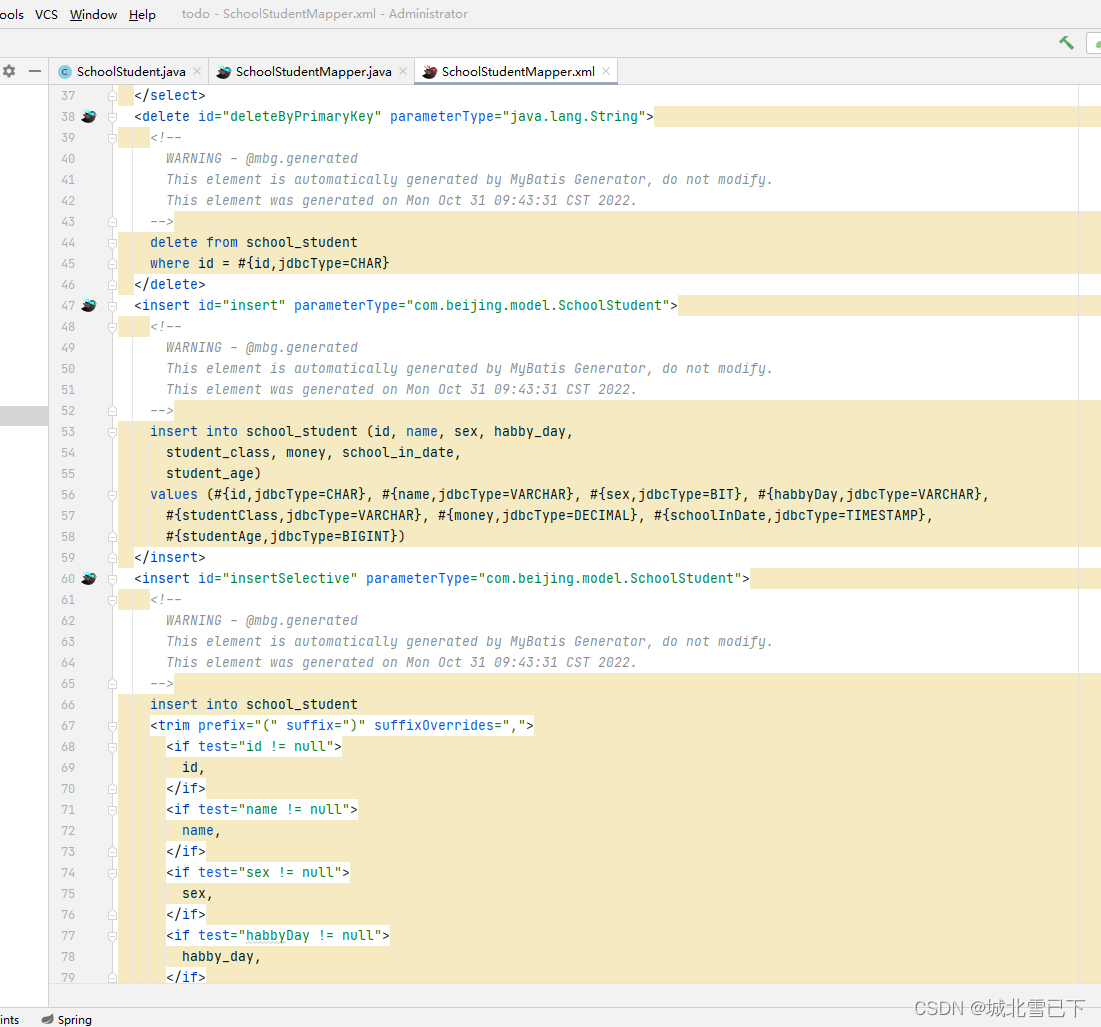 Mybatis逆向工程(生成动态sql的)mybatisplus逆向工程生成sql Csdn博客