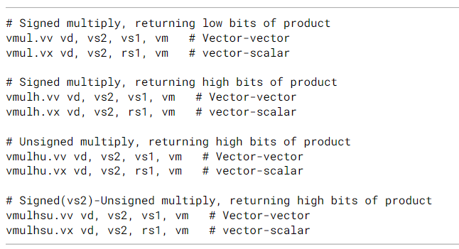 RISCV-V-1.0向量扩展指令集学习_risc-v vector-CSDN博客