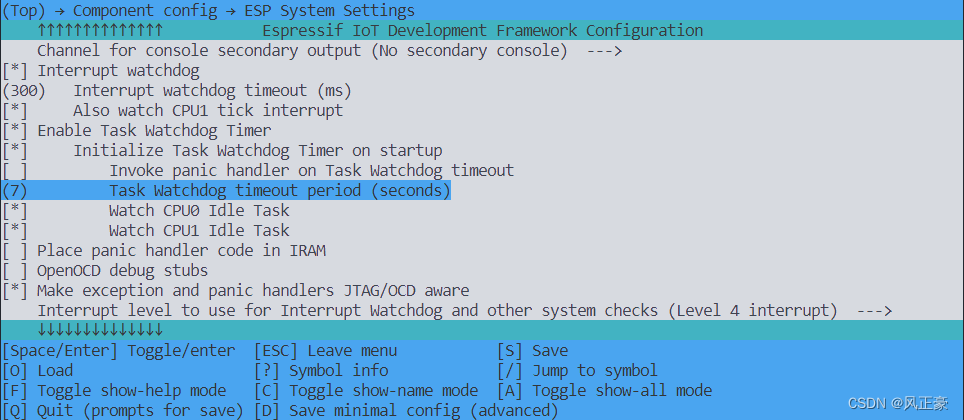 ESP32出现喂狗失败处理办法_task watchdog got triggered. the following tasks d-CSDN博客