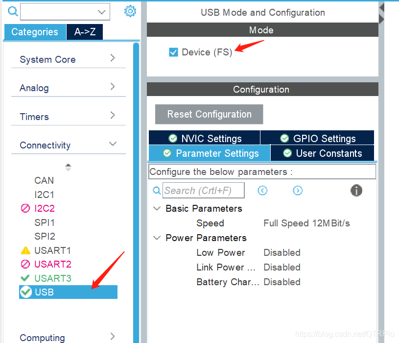STM32 USB 虚拟串口 Virtual COM Port_stm32 virtual comport in fs mode-CSDN博客