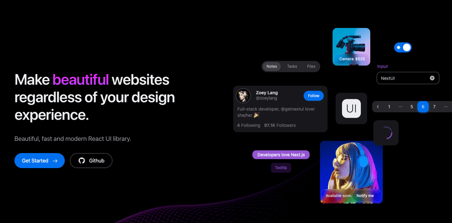 14.4K Star，一款外观漂亮、运行快速、动画细腻的开源免费UI组件库_精美开源ui-CSDN博客