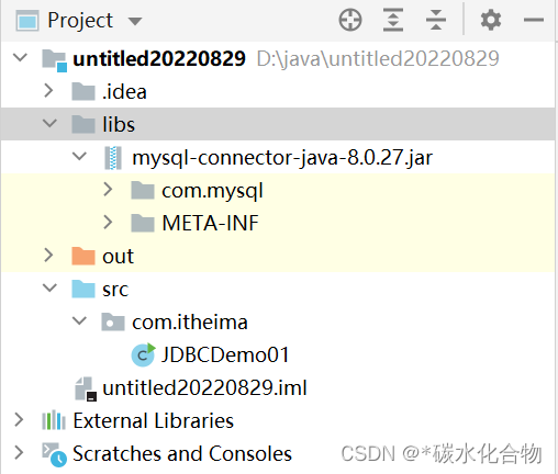使用java连接数据库报错：Exception in thread “main“ com.mysql.cj.jdbc.exceptions._exception in thread "main ...