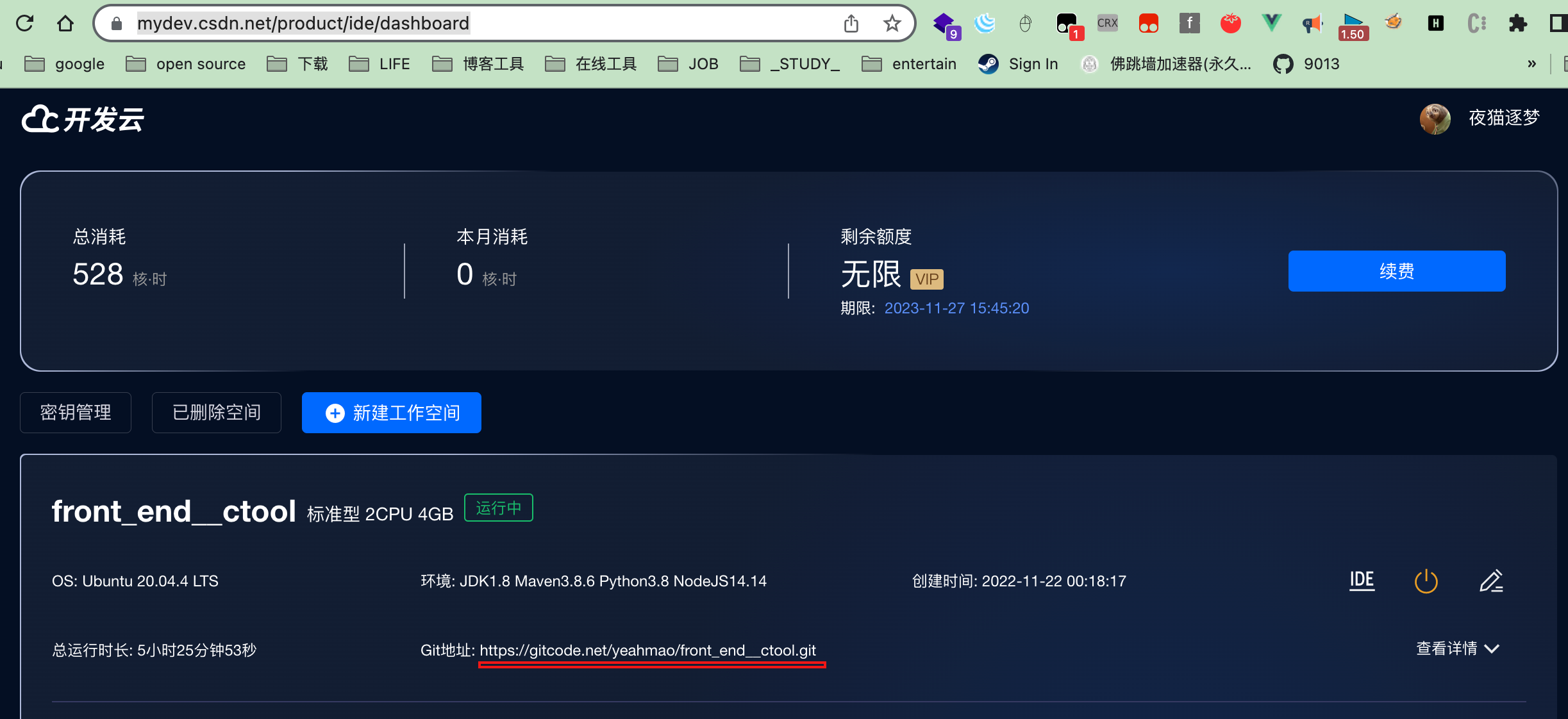 【csdn】gitcode初体验(开发云、pages等)(持续更新)gitcode Pages Csdn博客