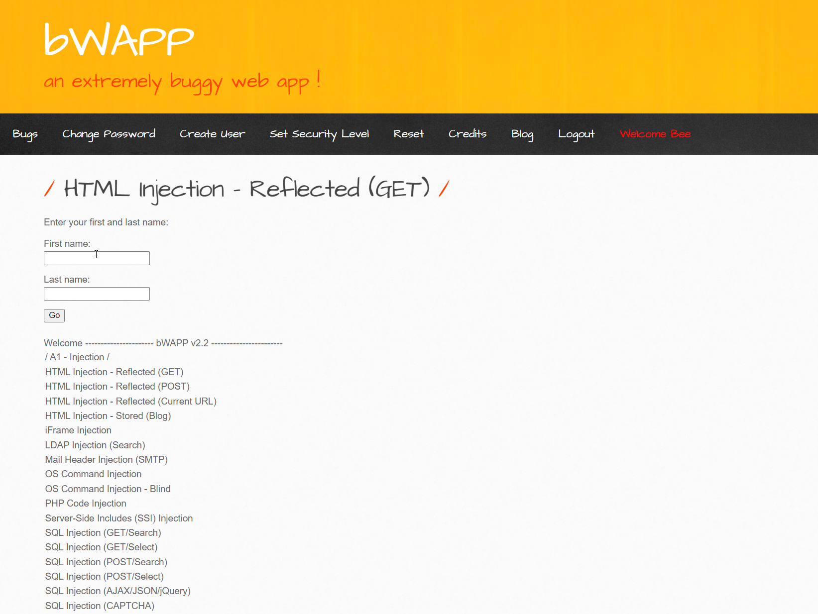 网络安全入门篇：bwapp靶场通关（更新ing）-CSDN博客