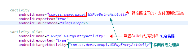 .wxapi.WXPayEntryActivity 微信回调入口,静态配置（安卓）-CSDN博客