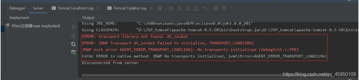 解决idea中运行可以但调试报错这一错误_fatal error in native method: jdwp no transports i ...