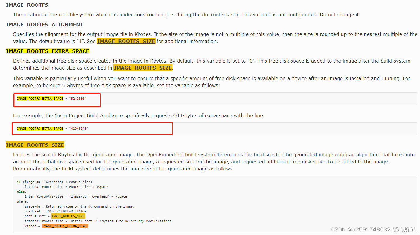linux yocto下修改rootfs大小方法_yocto rootfs size-CSDN博客