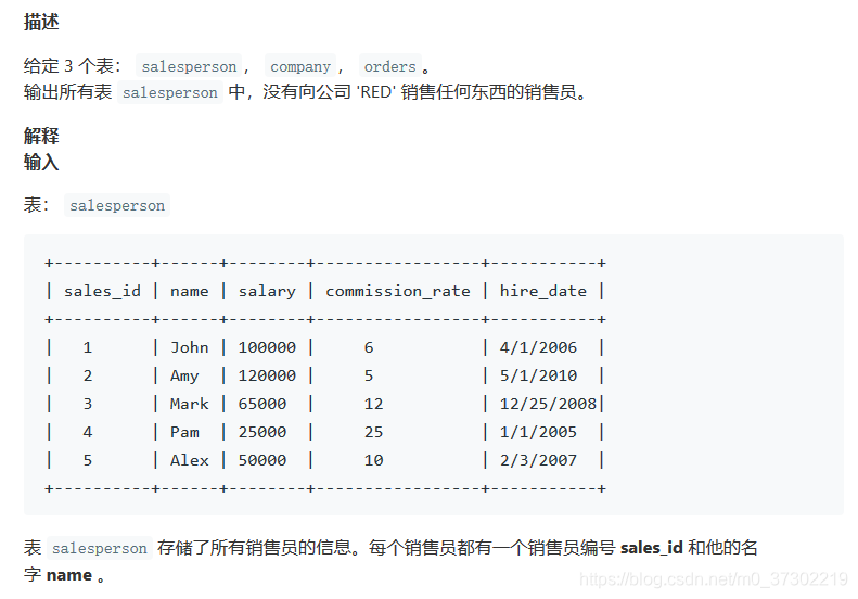 LeetCode-SQL-607. 销售员_sql 销售员607-CSDN博客