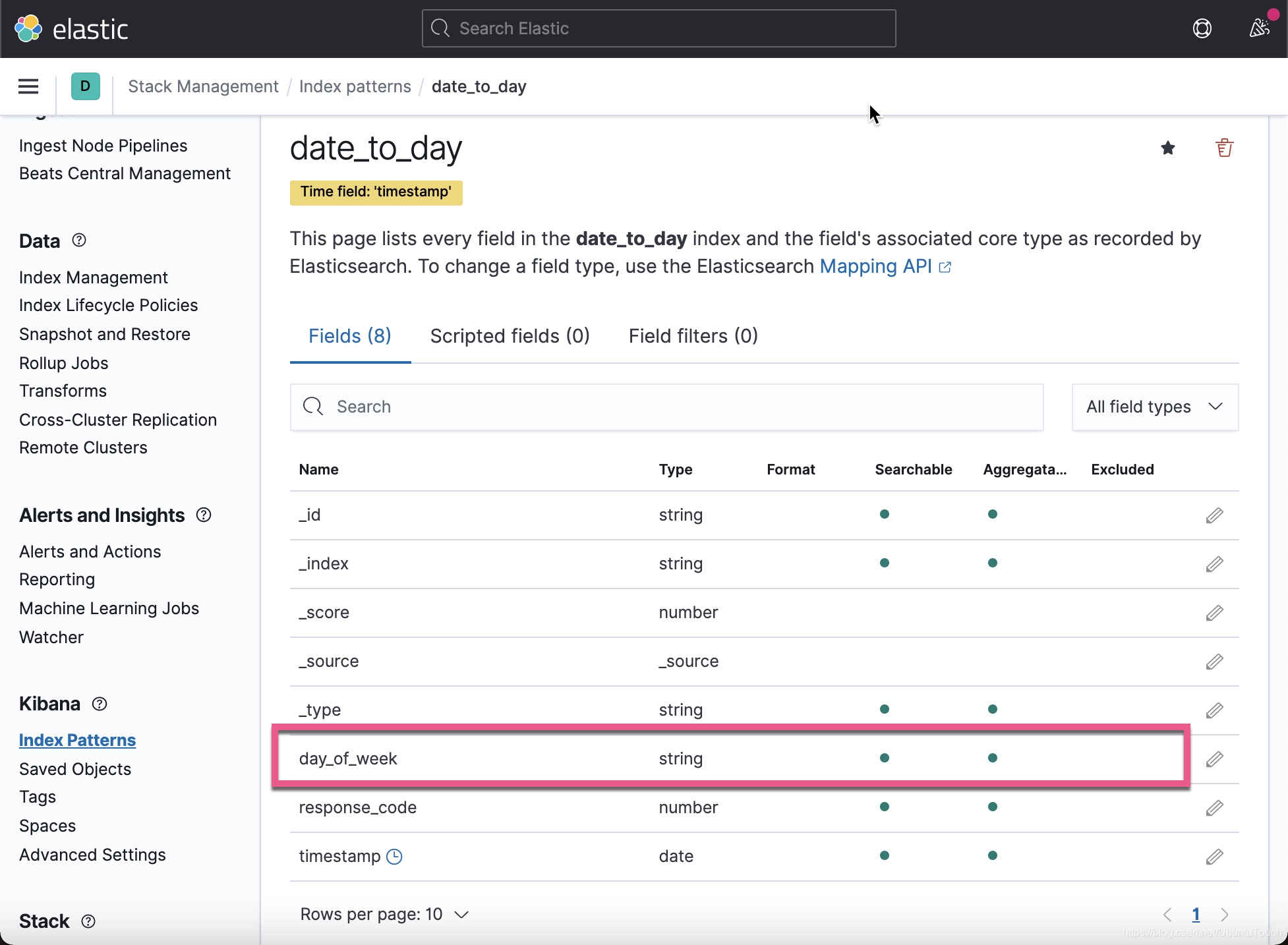 Elasticsearch：创建 Runtime field 并在 Kibana 中使用它 - 7.11 发布_kibana runtime fields-CSDN博客