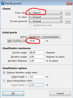 MicroStation小知识（1）——利用TerraScan剔除植被及建筑物点云_terrascan将点云高程整体降一个常数-CSDN博客