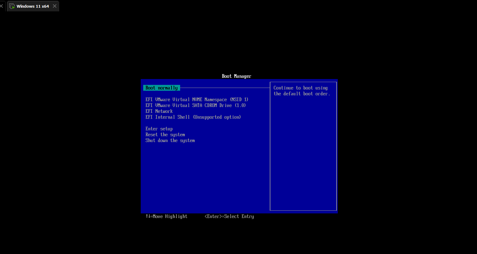 VMware虚拟机安装Windows11_虚拟机bootmanager怎么解决-CSDN博客