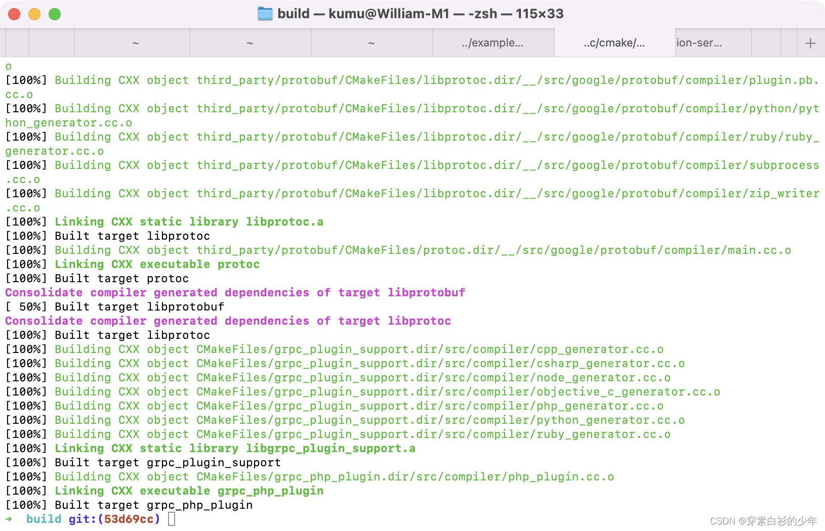 RPC - gRPC简单的demo - 学习/实践_grpc demo-CSDN博客
