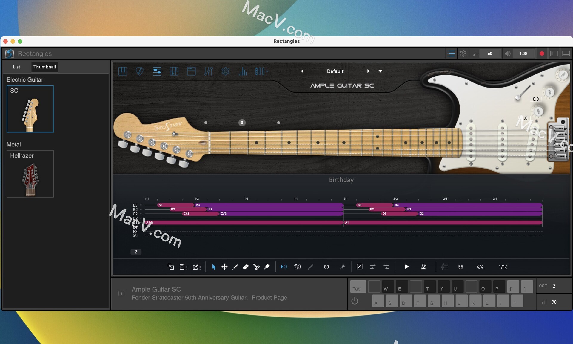Ample Sound Ample Guitar SC for Mac(虚拟吉他音源软件)-CSDN博客