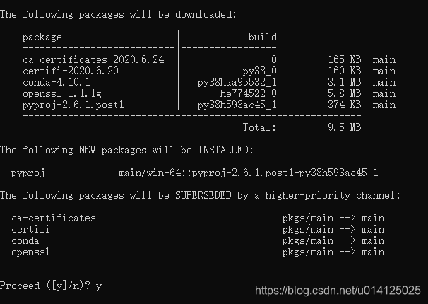 anconda安装pyproj方法_pyproj库装不上-CSDN博客