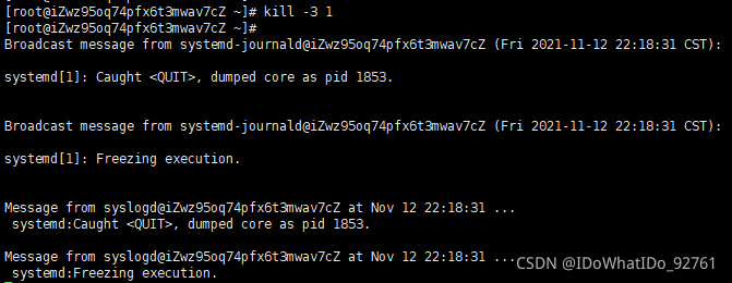 【Linux】如果用kill发送信号杀死init/systemd/upstart会发生什么？_kill systemd-CSDN博客