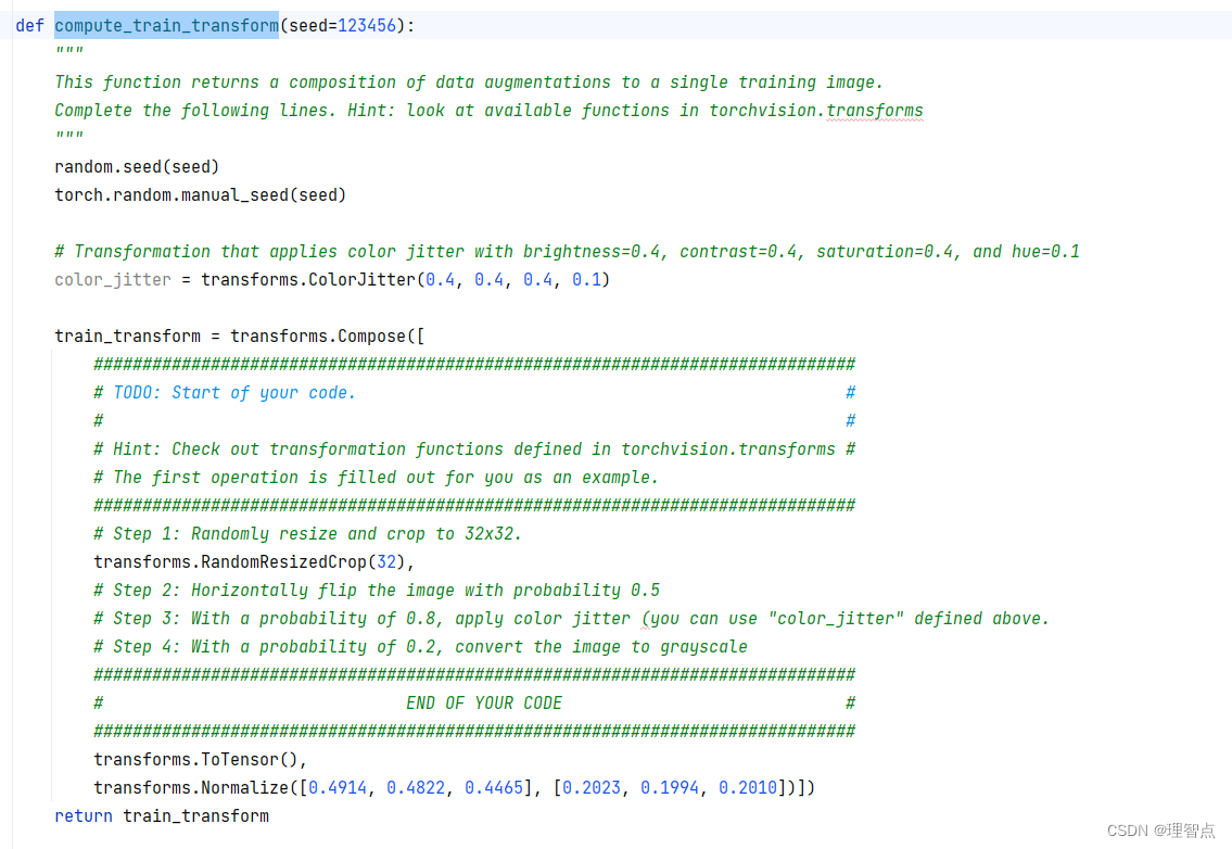cs231n assignment3 q5 Self-Supervised Learning for Image Classification-CSDN博客