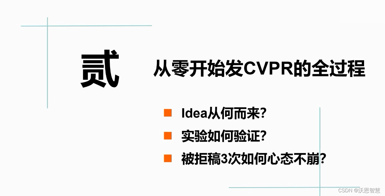 导师放养也能投顶会？我从零开始、历经3次拒稿、最终发CVPR顶会论文的全过程分享！_borderline reject-CSDN博客