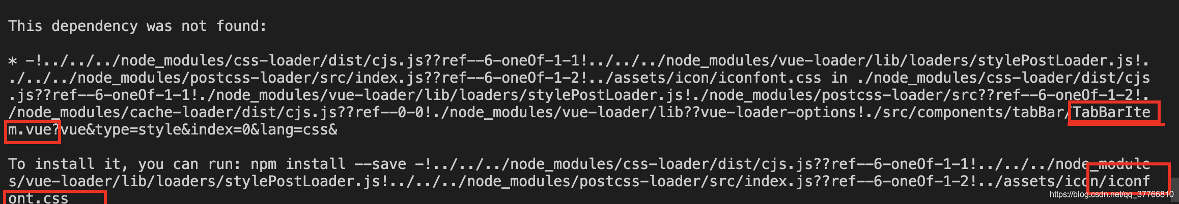 错误解决 node_modules/cache-loader/dist/cjs.js??ref--12-0!./node_modules ...