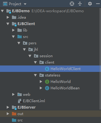 IDEA+JBoss配置EJB入门项目（附完整源码）_idea ejb-CSDN博客