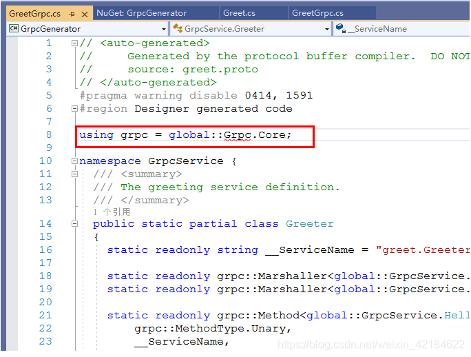 从零搭建C# grpc服务端与客户端_c# 注册 grpc服务-CSDN博客