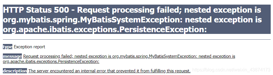Spring整合MyBatis框架HTTP Status 500错误解决方案_jakarta.servlet.servletexception ...