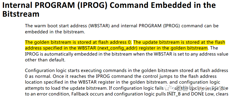 Xilinx 7系列FPGA Multiboot介绍-远程更新_vivado multiboot setting-CSDN博客