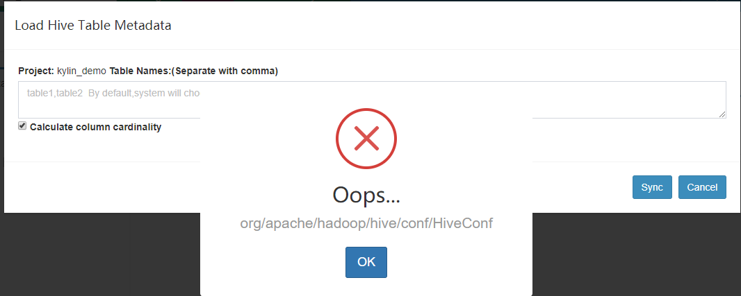 kylin_异常_02_java.lang.NoClassDefFoundError: org/apache/hadoop/hive/conf/HiveConf 解决办法-CSDN博客