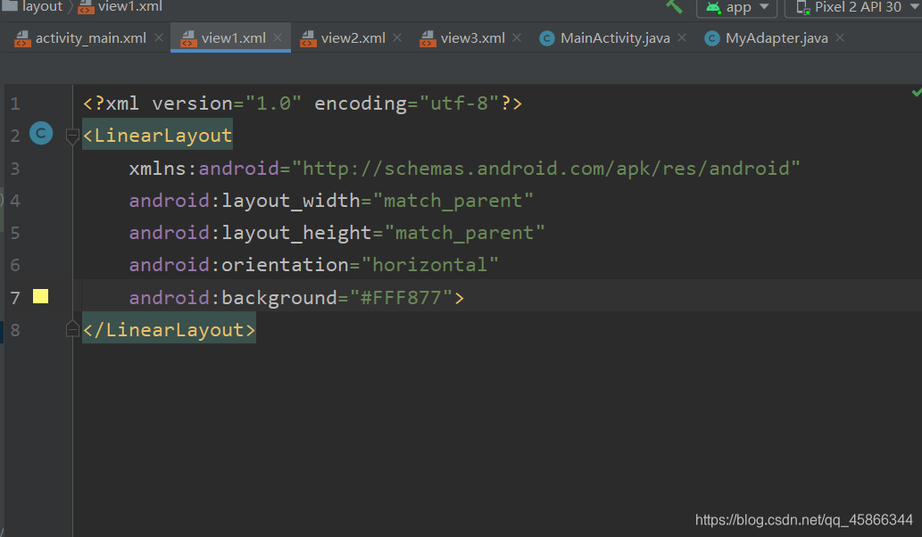 Android ViewPager2+Fragment+TabLayout的简单使用-CSDN博客