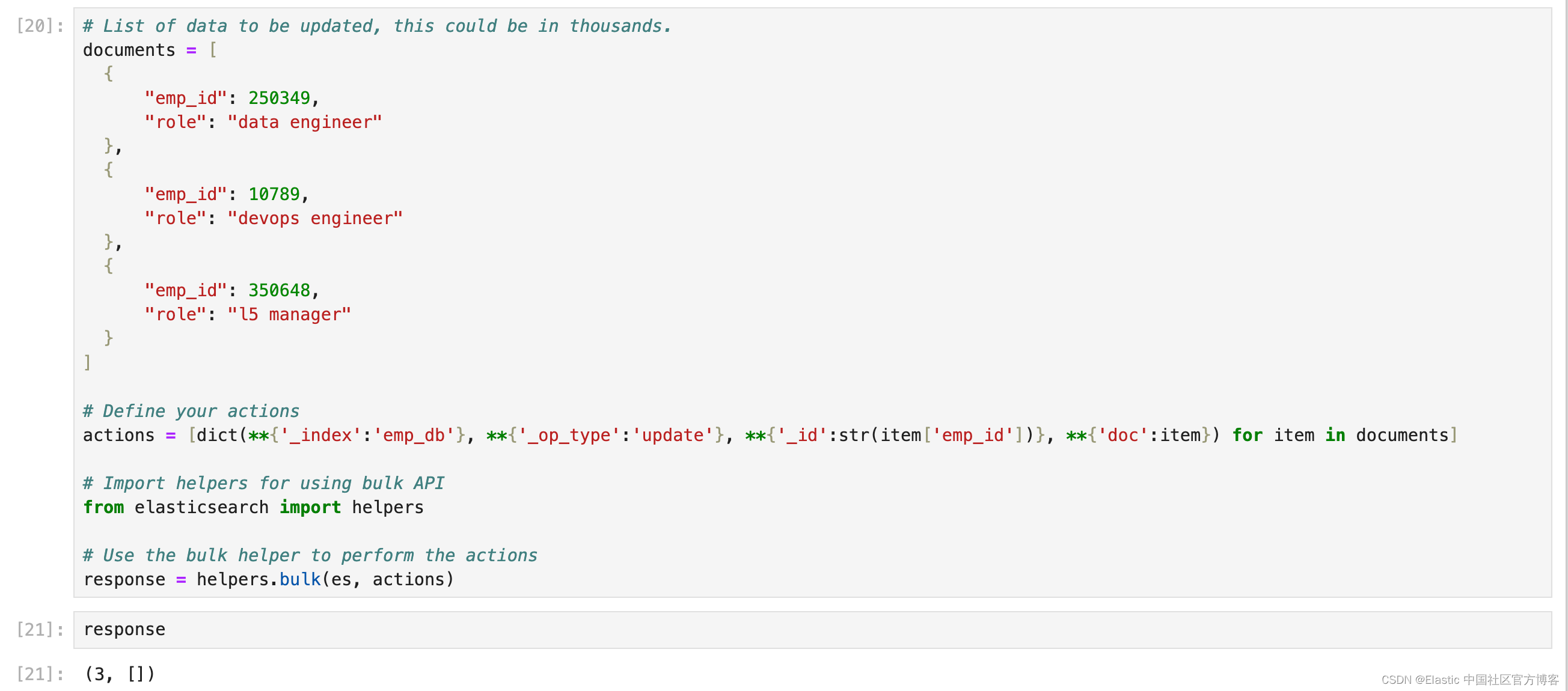 Elasticsearch：基本 CRUD 操作 - Python_elasticsearch crud-CSDN博客