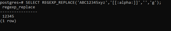 PostgreSQL REGEXP_REPLACE用法及代码示例-CSDN博客