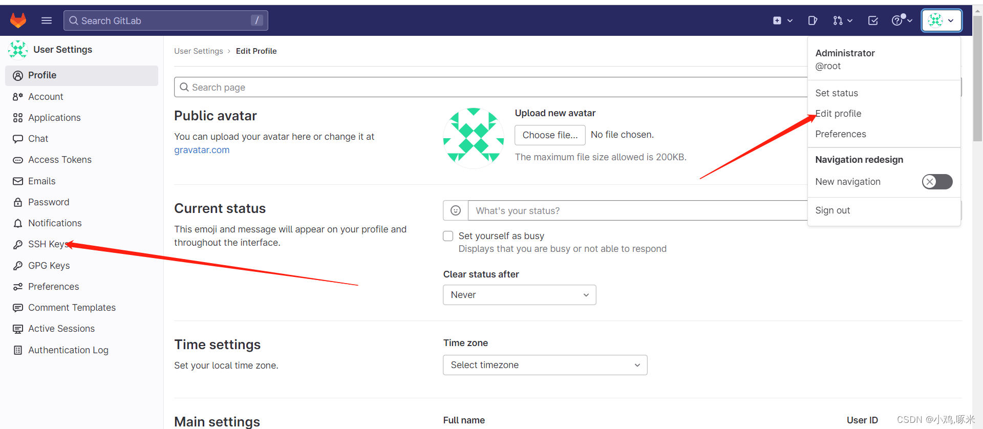 gitlab配置公钥，一直输入密码_gitlab配置公钥后拉取代码需要输入密码-CSDN博客